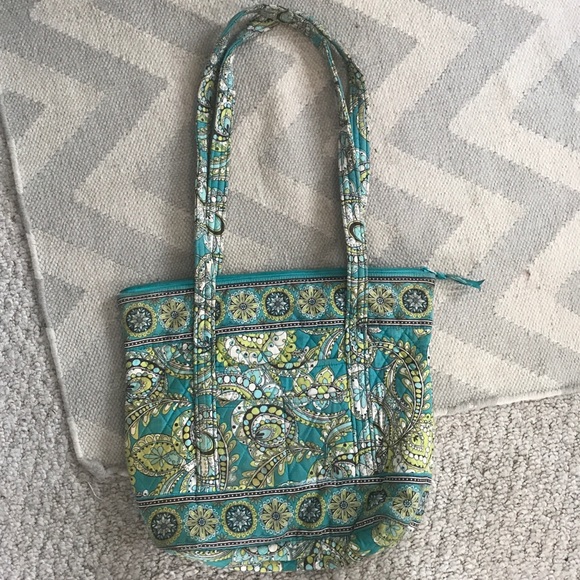 Vera Bradley | Bags | Very Bradley Zipper Top Tote | Poshmark